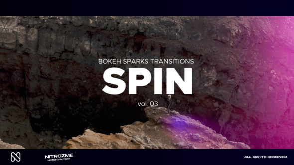 Bokeh Spin Transitions Vol. 03, After Effects Project Files | VideoHive